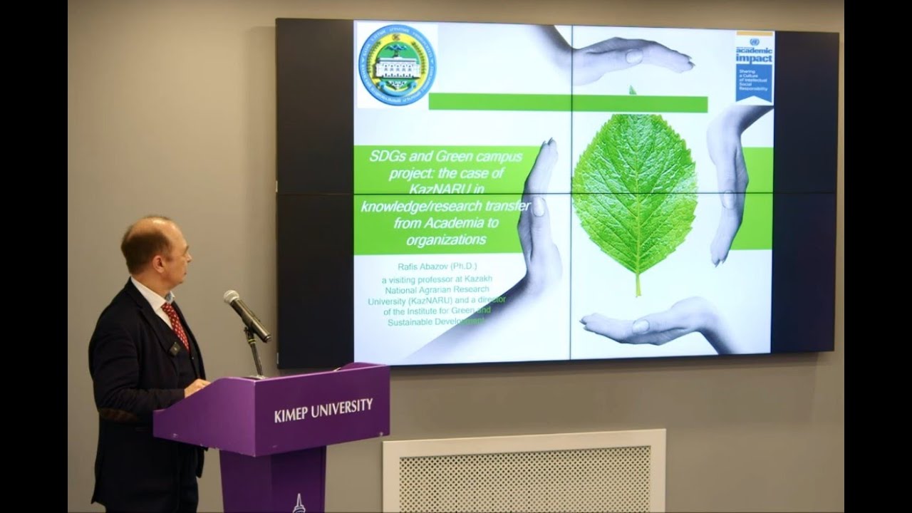 Sustainable Development Goals and Green Campus Project, with Rafis ...