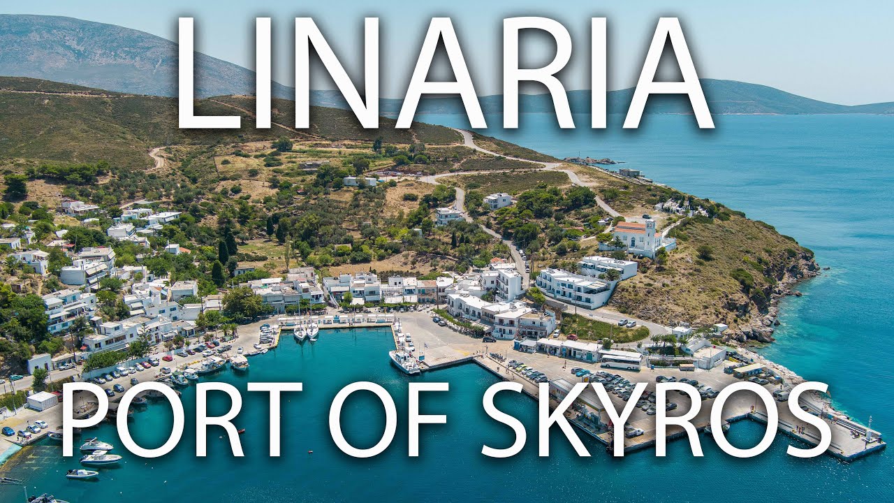 Linaria port of Skyros island | Λιναριά το λιμάνι της Σκύρου (Info in ...