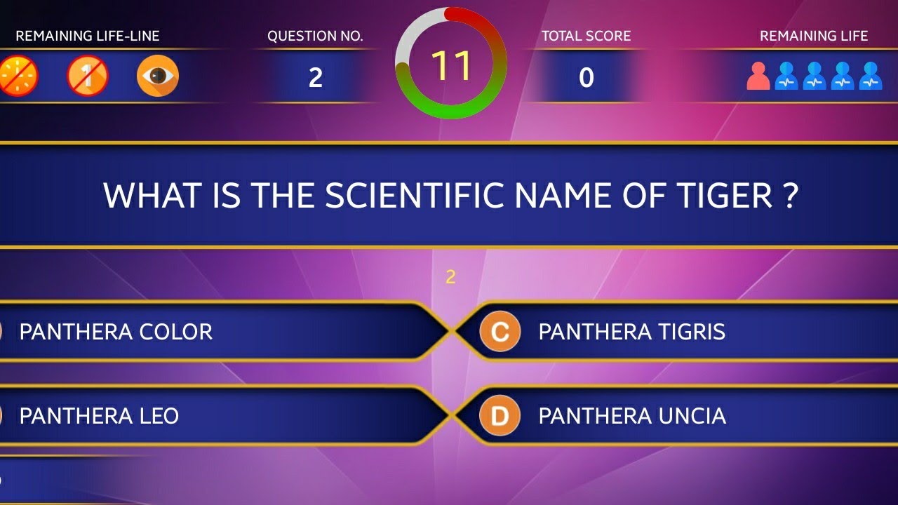 International Tiger Day Quiz 2021 l July 29 - YouTube