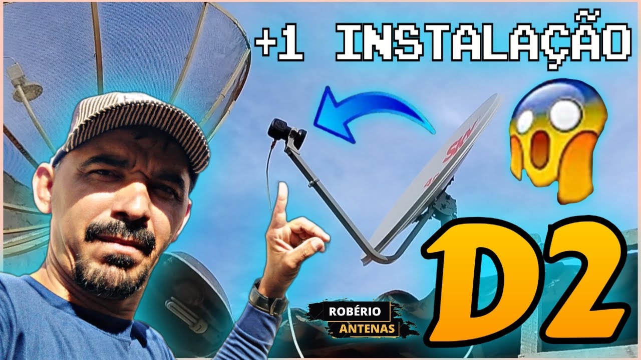 MAIS UMA INSTALAÇÃO BEM SUCEDIDA PARA O SATÉLITE STAR ONE D2-KU SAT HD ...