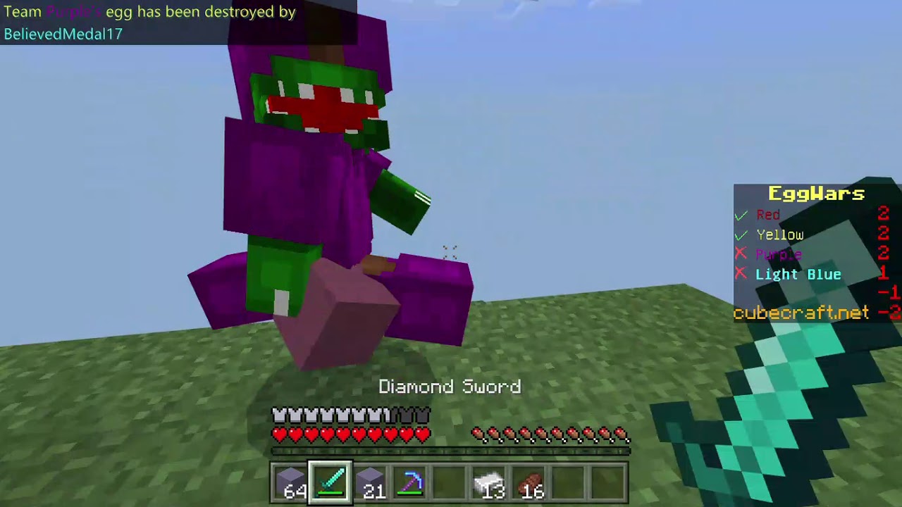 A EPIC 2 part Thriller of Minecraft Eggwars ft. Seize - YouTube