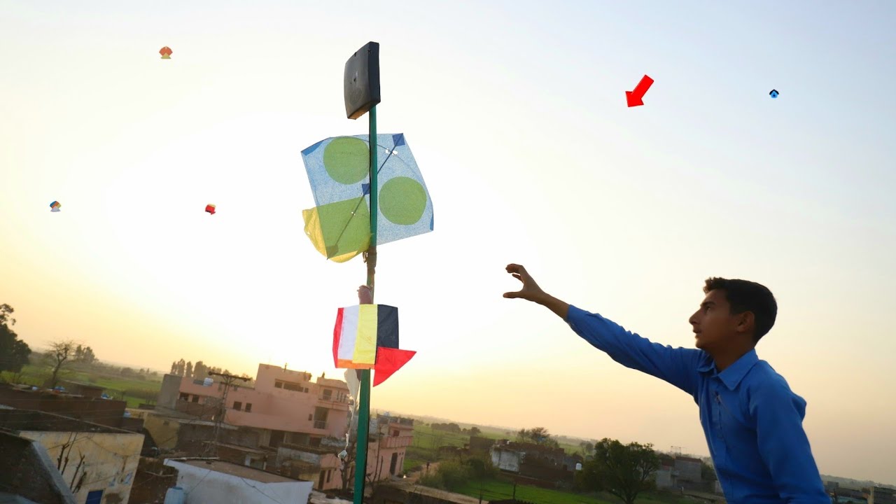 New Caught kite | Beautiful Gudda Caught 2022 - YouTube