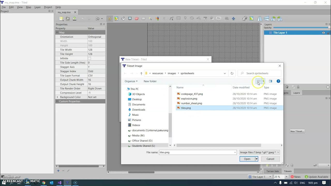Using Tiled to create Python Arcade levels - video 1 - YouTube