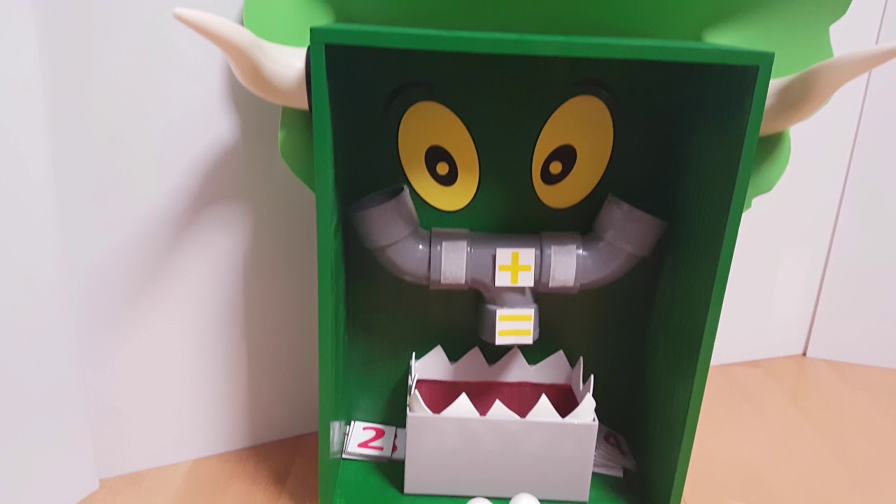 Maquina de sumar manualidades para hacer en casa. - YouTube