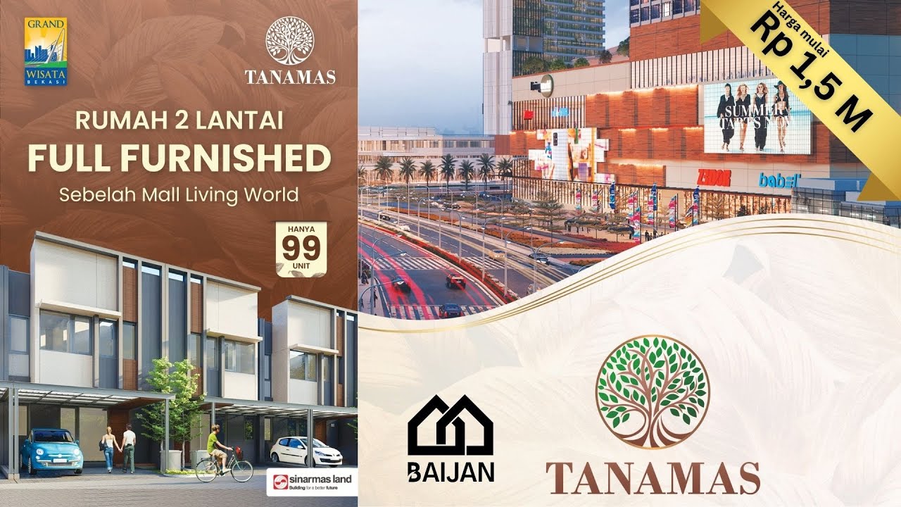 TANAMAS | Grand Wisata Bekasi #rumahbekasi #grandwisata #tanamas # ...