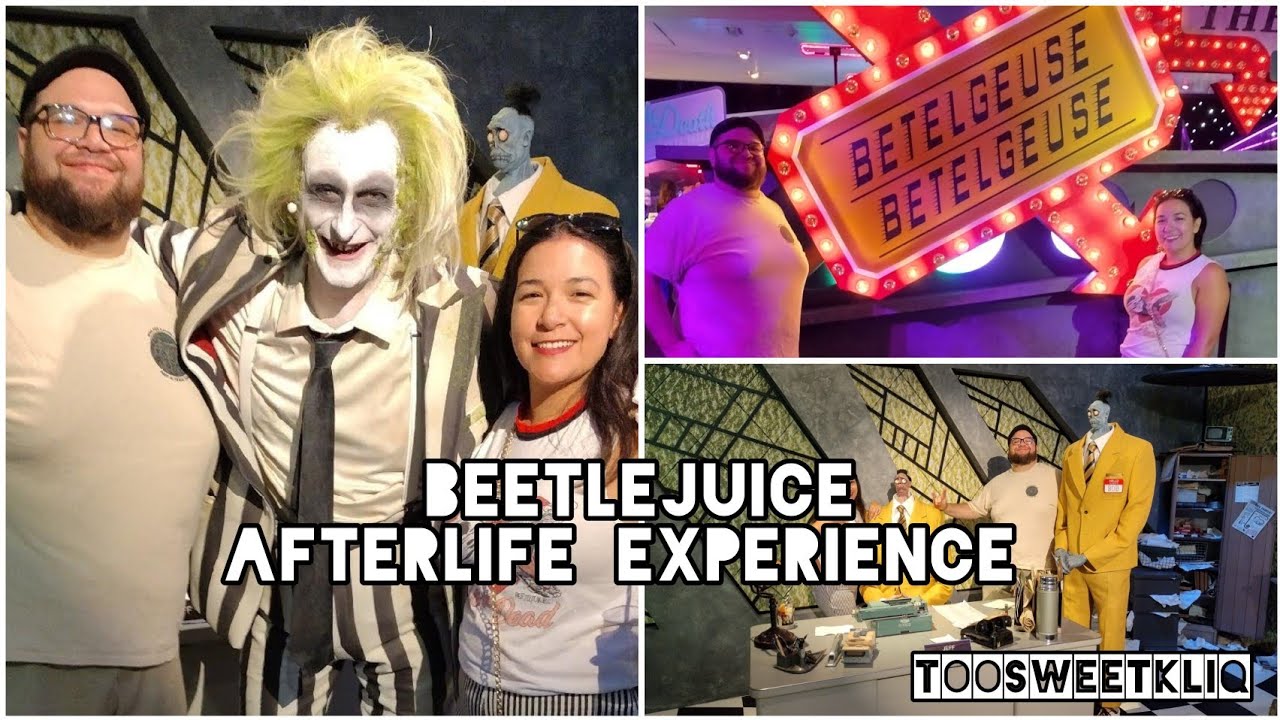 Beetlejuice Afterlife Experience Event in Hollywood | Too Sweet Kliq ...
