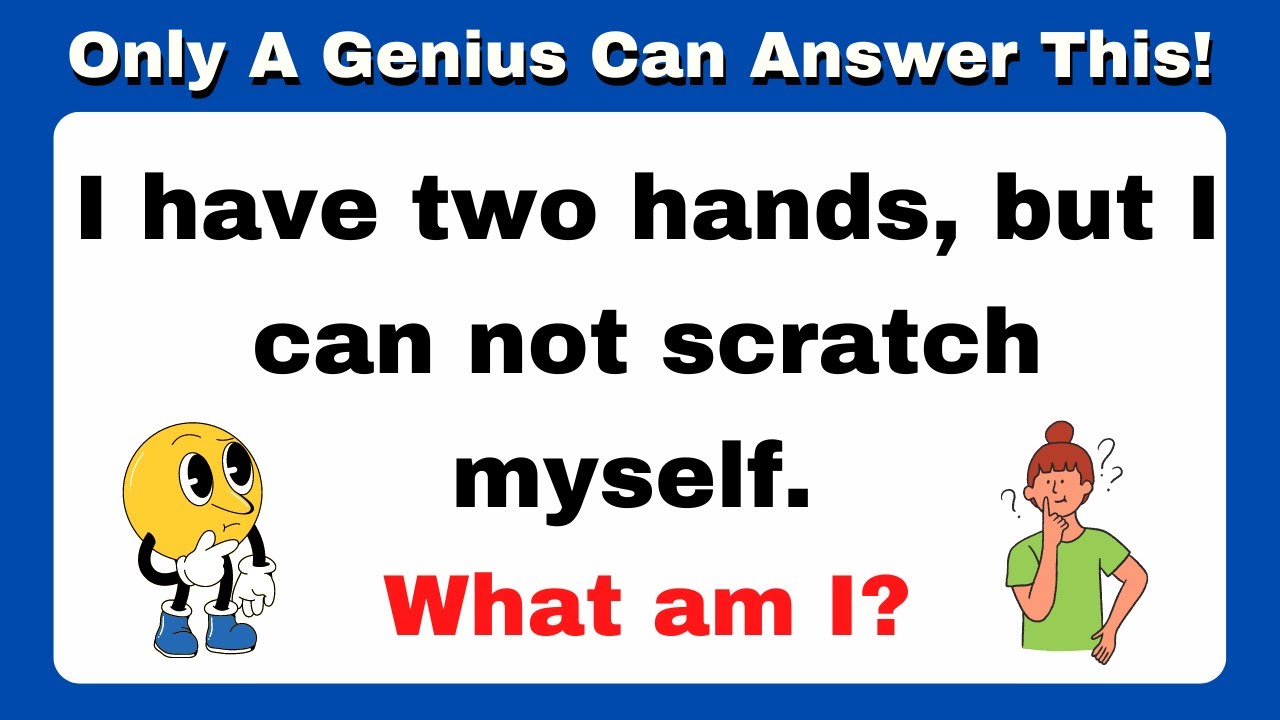 10 Questions Only A Genius Can Answer |Genius IQ Test Part-23 - YouTube