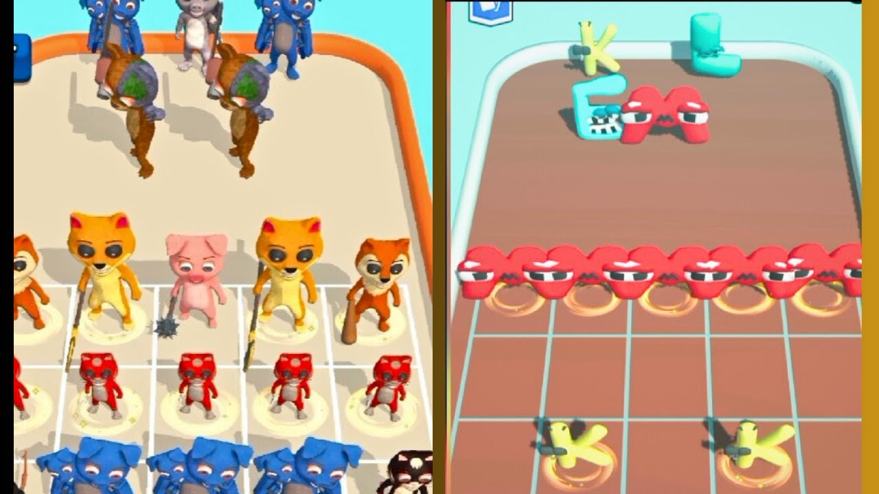 Merge Alphabet Lore ' Combine ' + Alphabet Love Hit Run ⭐ ...