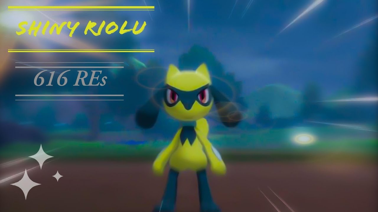 Shiny Riolu {Pokémon Sword and Shield} - YouTube