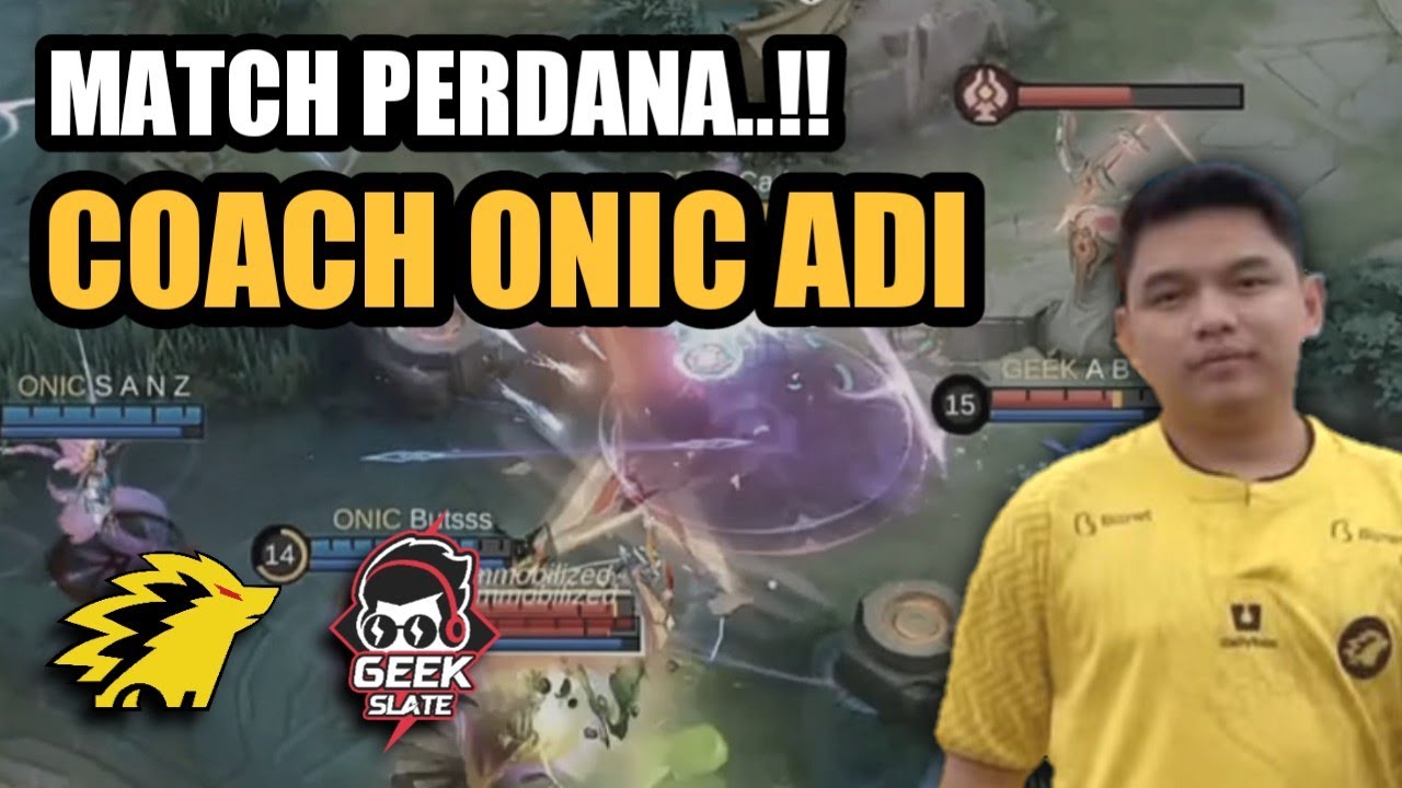 HIGHLIGHT ONIC VS GEEK SLATE - MATCH PERDANA ONIC ADI || MPL S11 - YouTube