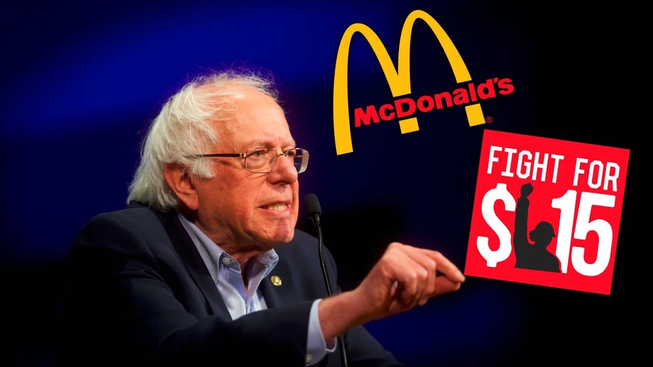 Bernie Sanders Now Pressuring McDonalds to Boost Workers’ Wages - YouTube