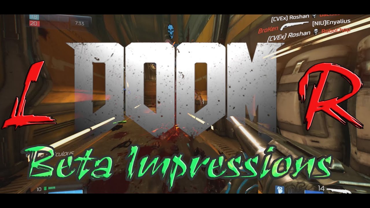 DOOM GAMEPLAY - PC MULTIPLAYER BETA FIRST IMPRESSIONS - HD 1080p ...