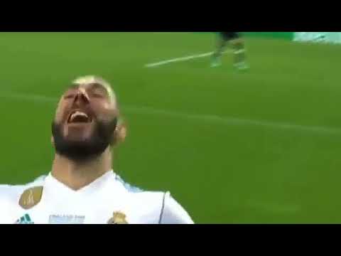 Real Madrid - Liverpool maçında  Karius un yediği hatalı Gol