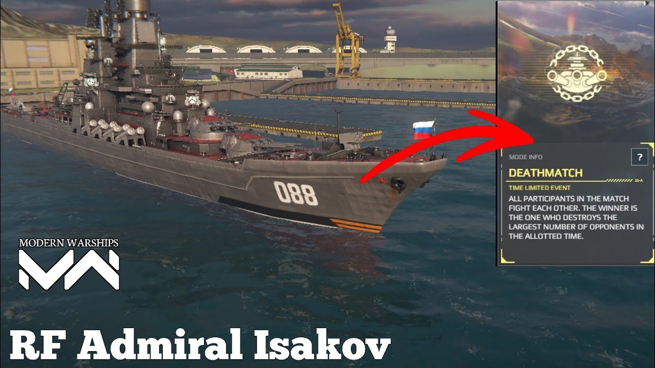 RF Admiral Isakov - New Event's DEATHMATCH Gameplay - Modern Warships ...