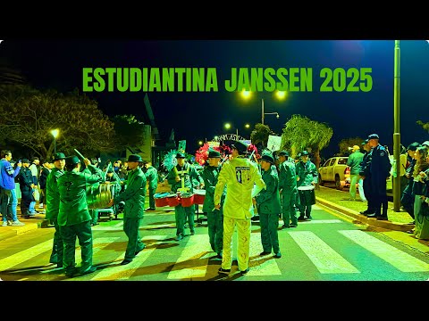 ESTUDIANTINA JANSSEN 2025 - 3RA NOCHE DE CALLE - 2DO PALCO - DELIRIO ENIGMATICO