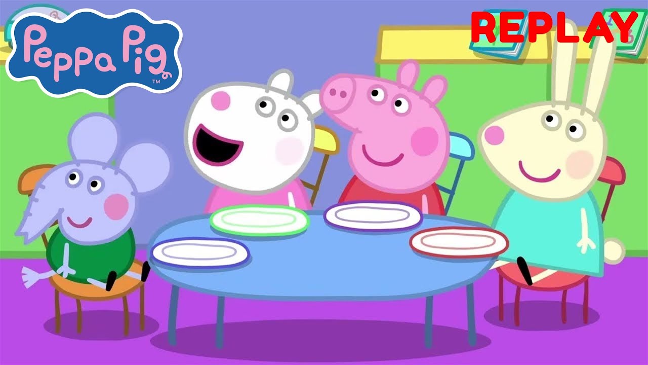 🐽 Peppa Pig 🐷 4 hour video | Non-Stop Cartoons | Streamed Mar 16, 2024 ...