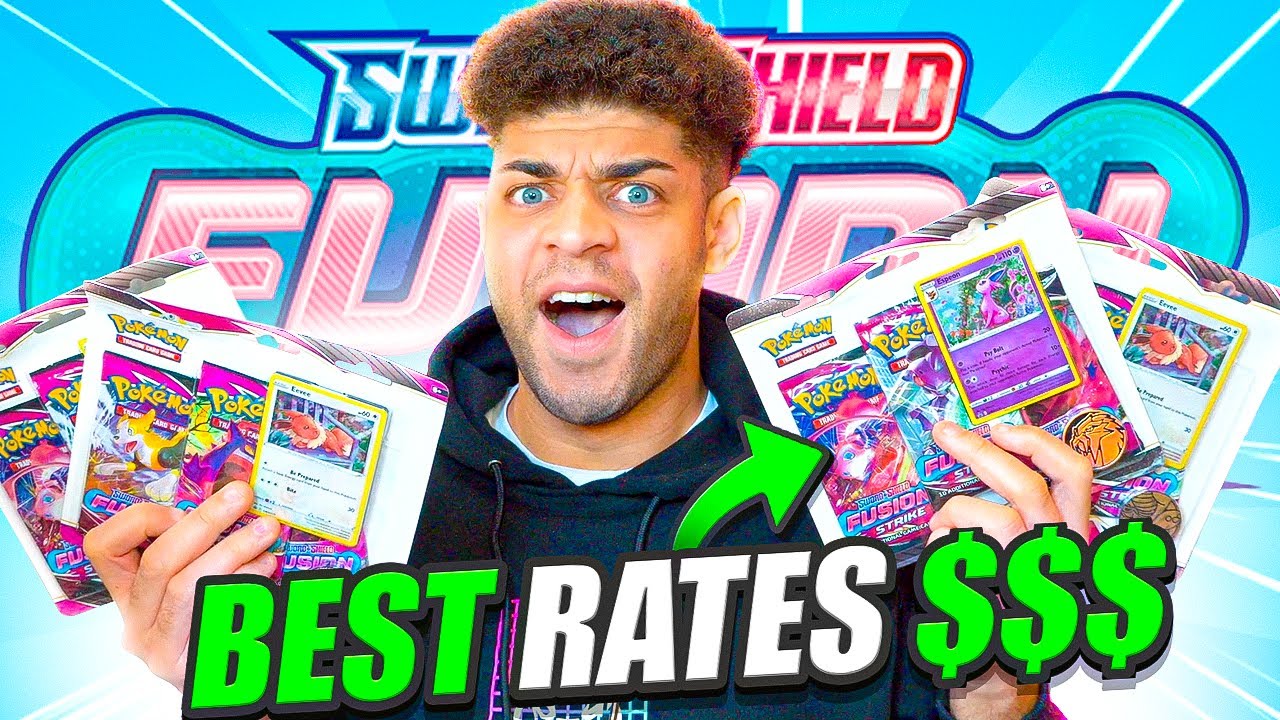 $150 Card PULLED! Do Fusion Strike 3 Pack Blisters Have The Best Pull ...