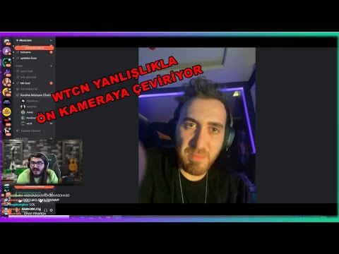 WTCN YAYINDA YANLIŞLIKLA ÖN KAMERAYA ÇEVİRİYOR