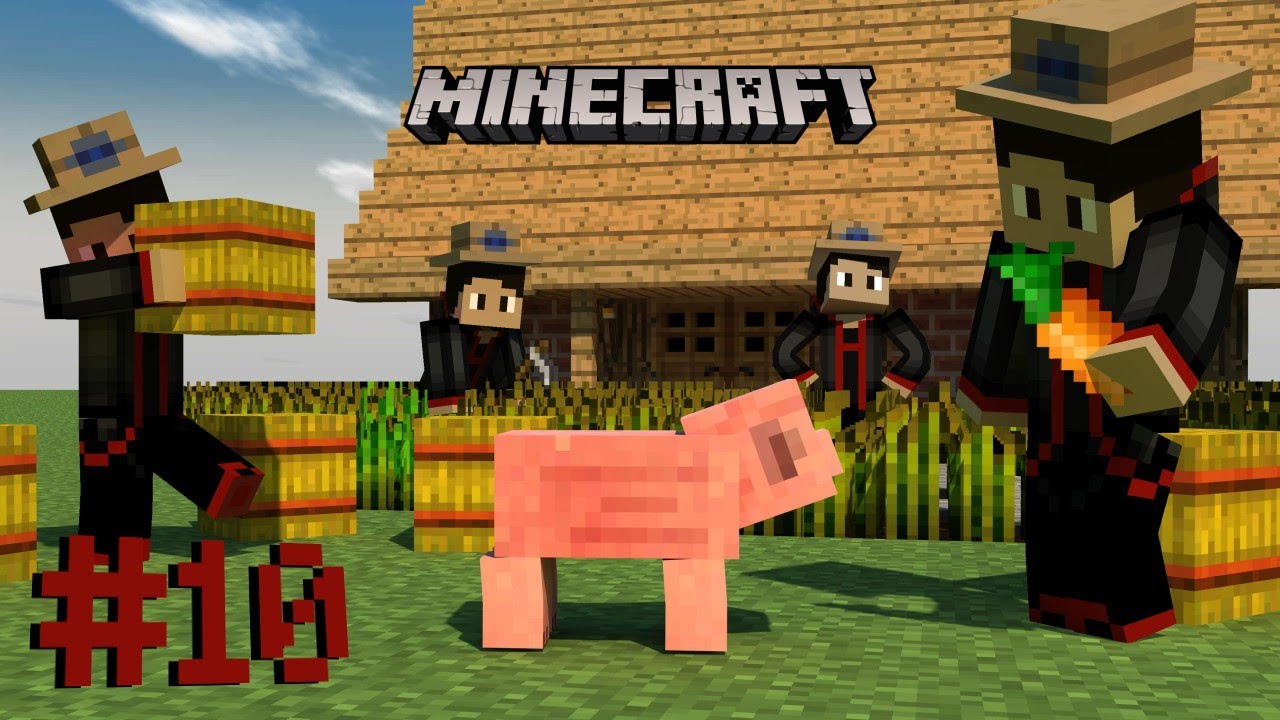 MINECRAFT - UN DÍA COMO GRANJERO - YouTube