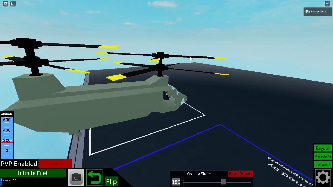 chinook tutorial roblox plane crazy - YouTube
