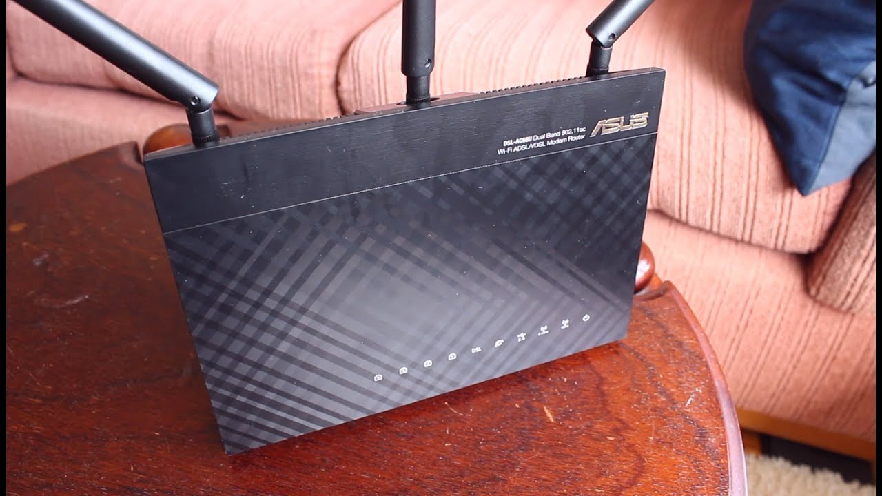 ASUS DSL-AC68U Modem Router Review - YouTube
