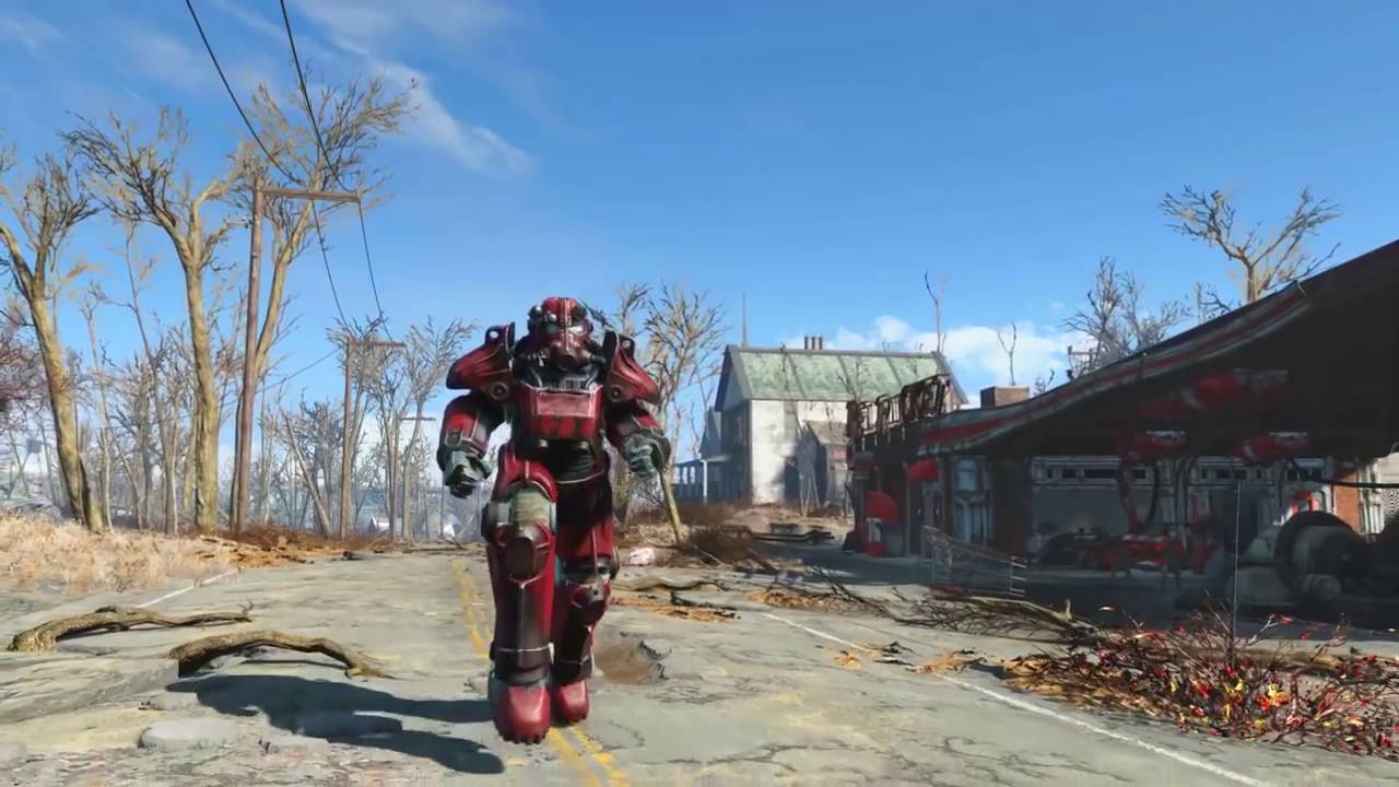 Fallout 4 Hot Rod Flames Power Armor Paint Guide #Fallout4 - YouTube