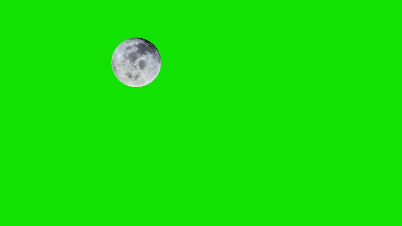 ARCHING MOON GREEN SCREEN EFFECT 1 - YouTube