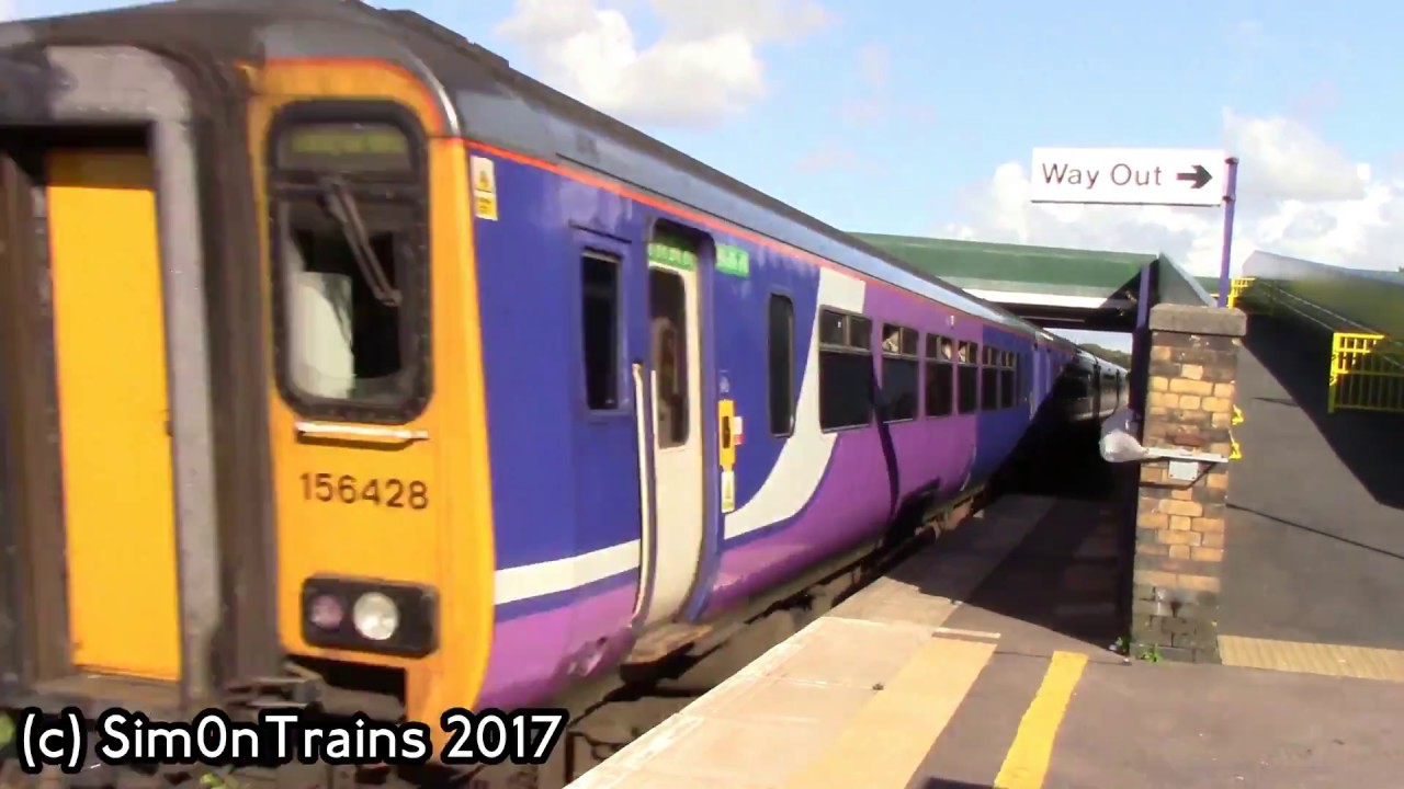 Trains at Salwick (18th August 2017) - YouTube