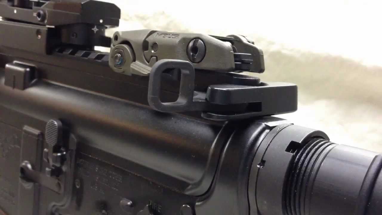 Badger Ordnance Tactical Latch m4/ar - YouTube