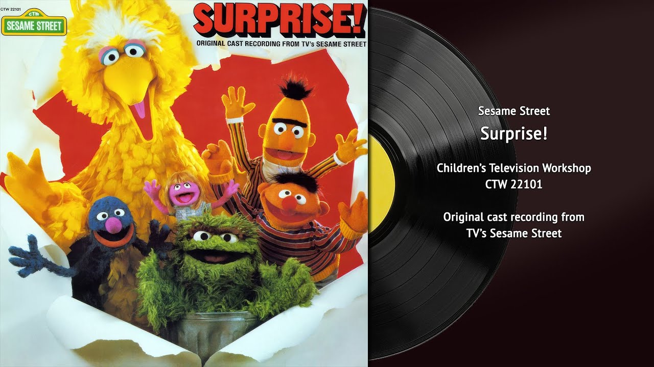 Surprise! - Sesame Street Album (CTW 22101) | Vintage Muppets Vinyl ...