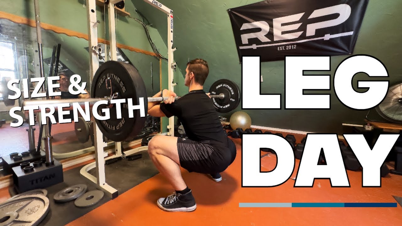 Do This Leg Day for Strength and Size! - YouTube