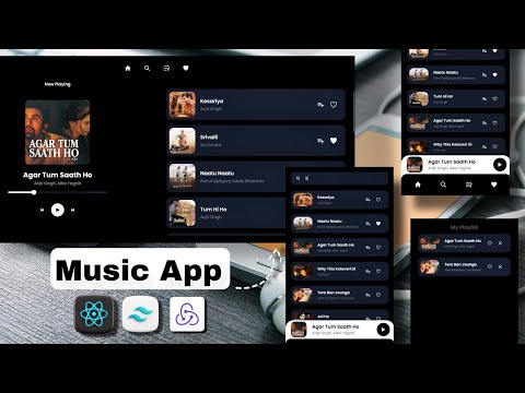 Build & Deploy  Music App Using React JS 🎧 | #8 React Projects