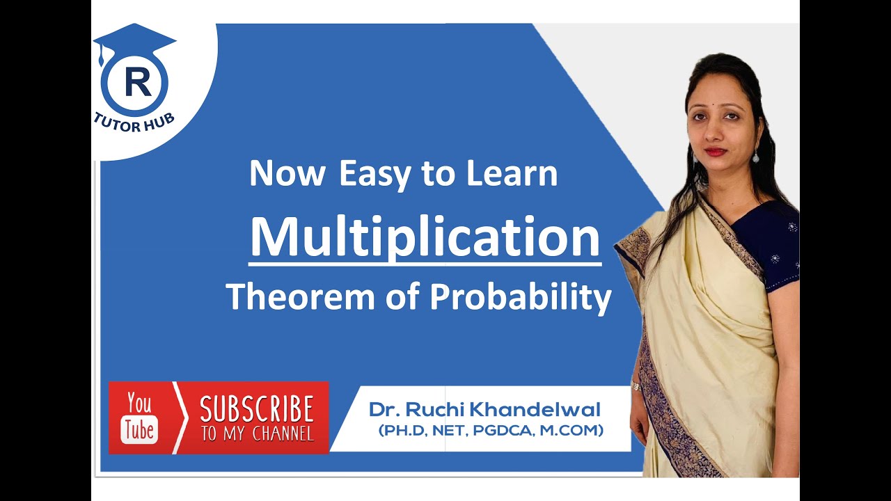 Multiplication Theorem of Probability | Examination Questions | Dr ...