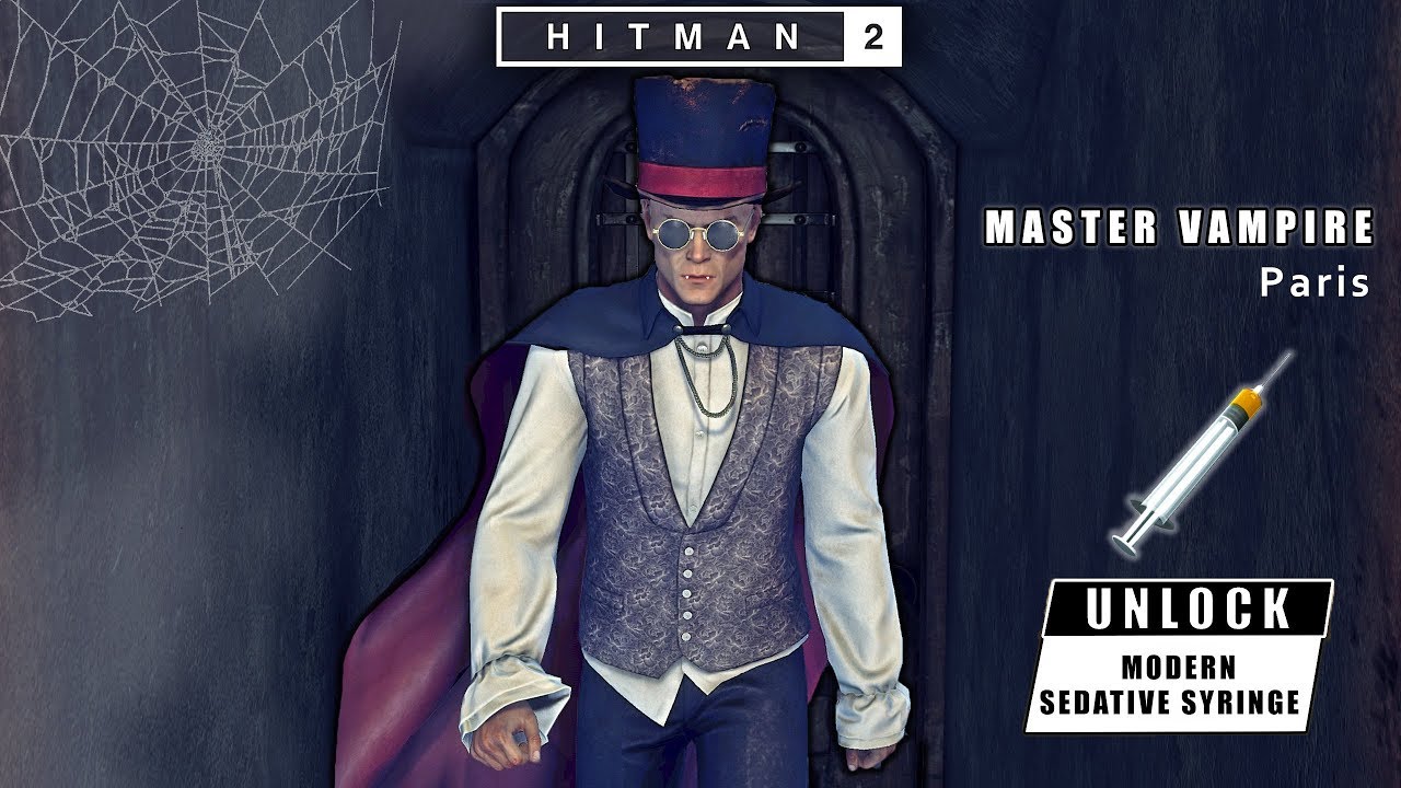 HITMAN 2 - The Master Vampire All Challenges in One | Silent Assassin ...