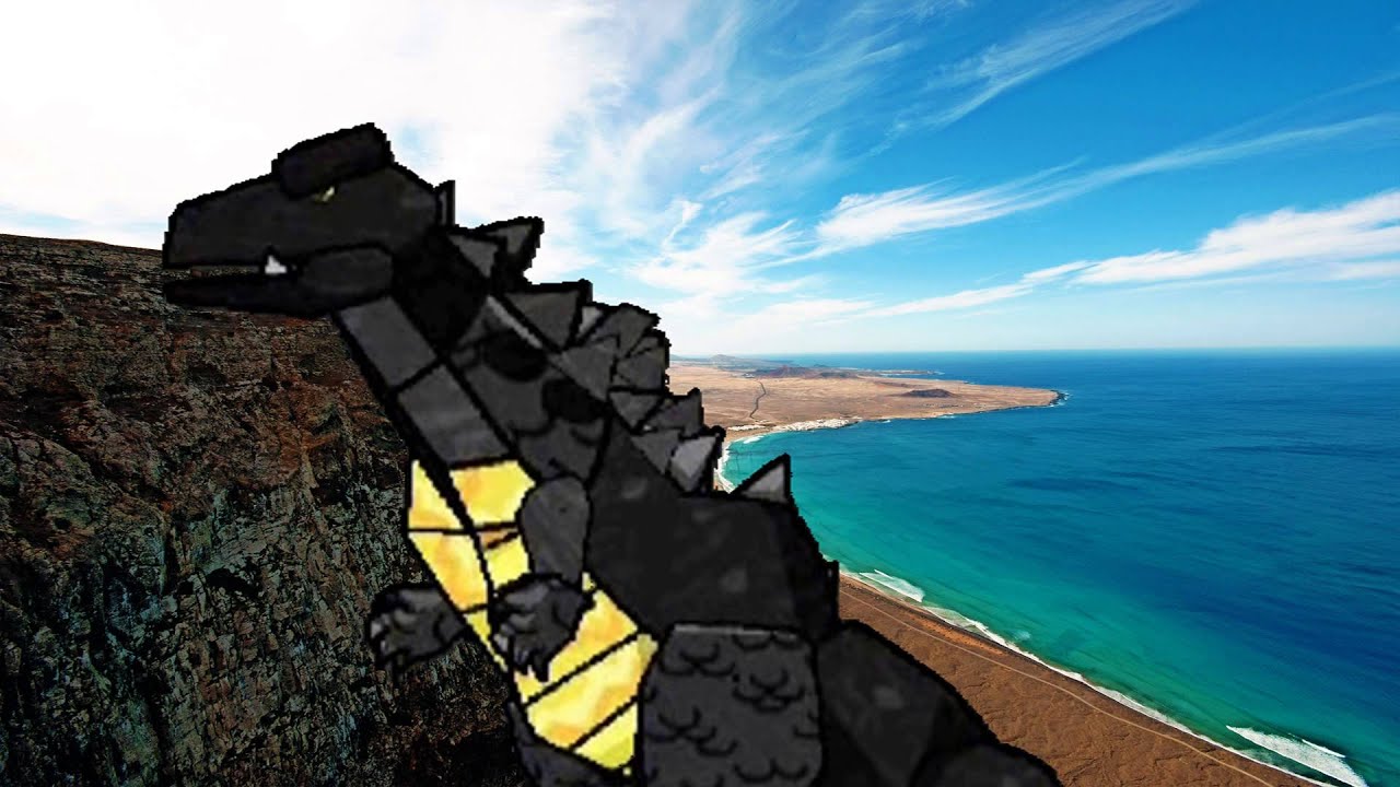 New Machinima Godzilla 2014 Scribblenauts Test - YouTube