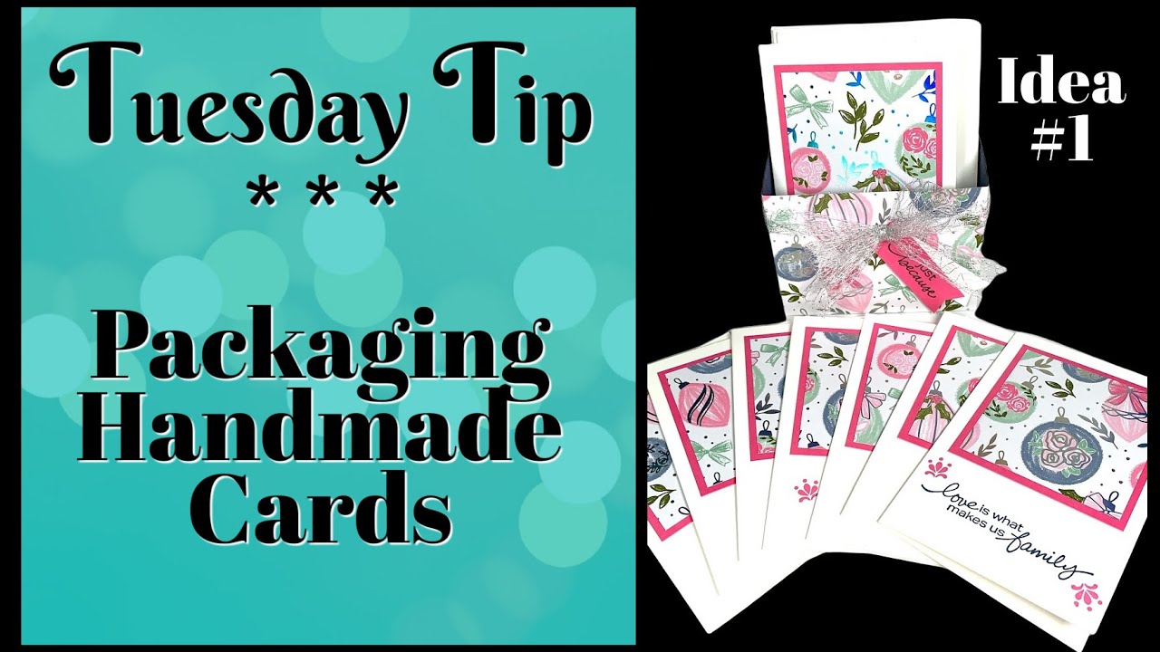 Packaging Cards for Holiday Gifts? DIY This Project In No Time - YouTube