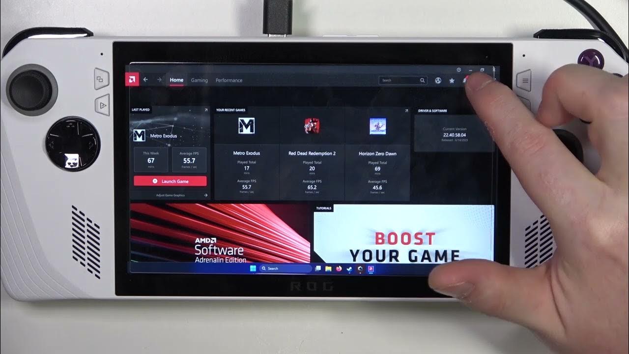 How To Enable & Disable OpenGL Triple Buffering On Asus ROG Ally - YouTube