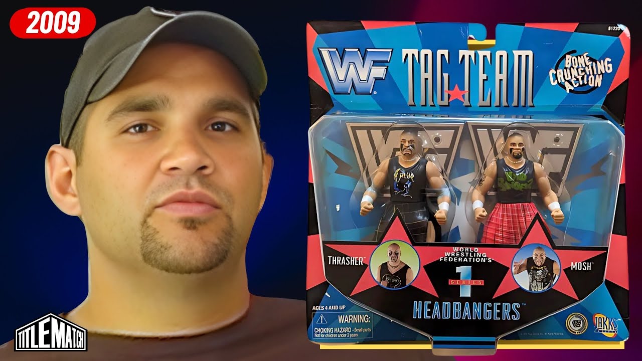 Headbanger Mosh on how WWF paid to make us into Wrestling Figures - YouTube