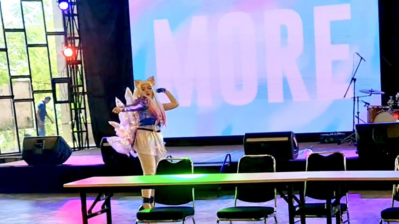 [ IKOTA NYAN ] Ahri K/DA More Cosplay Performance | Semilir Hobbyfest ...