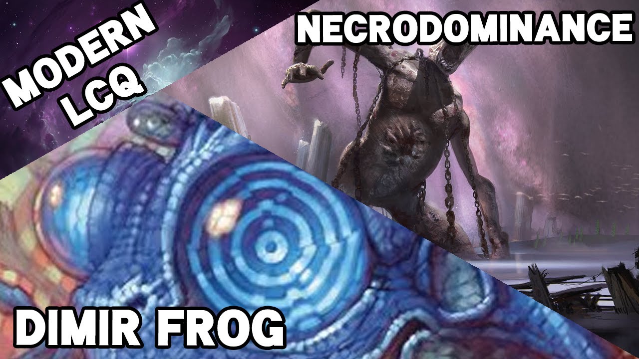 Dimir Frog VS Necrodominance - Modern LCQ Round 4 at Sentry Box Cards ...
