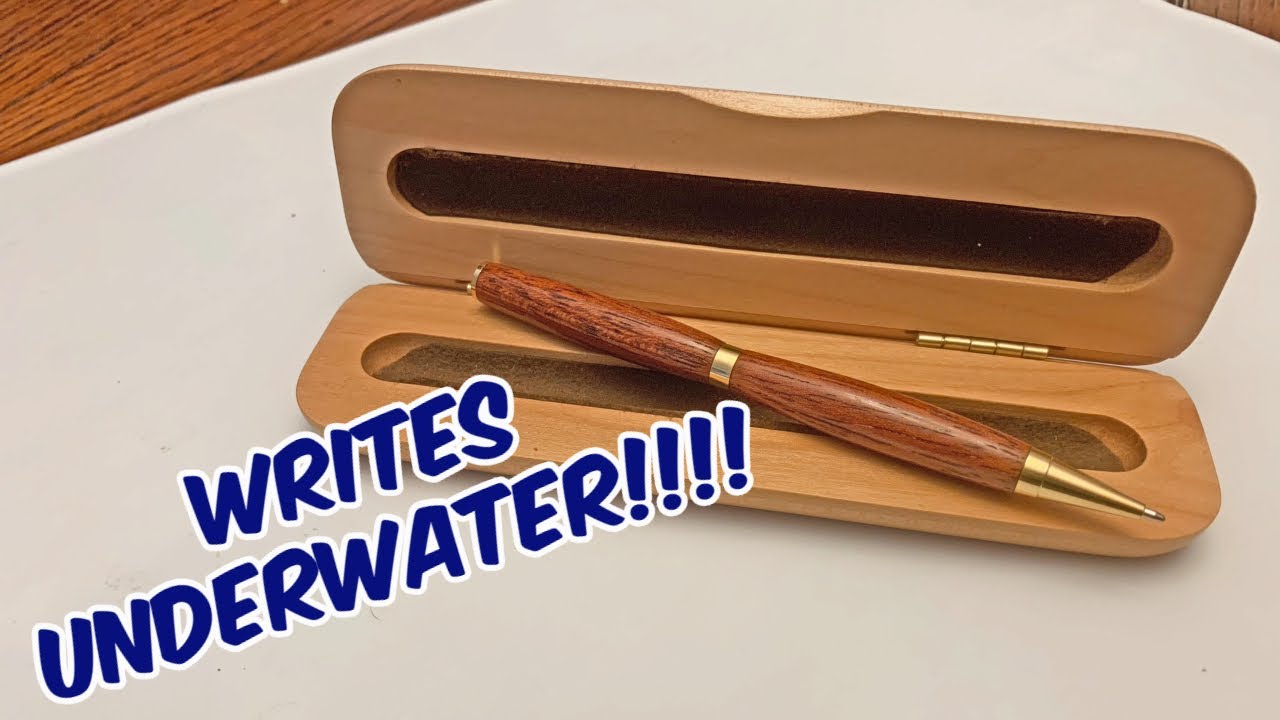 This Incredible Pen that Writes Underwater - YouTube