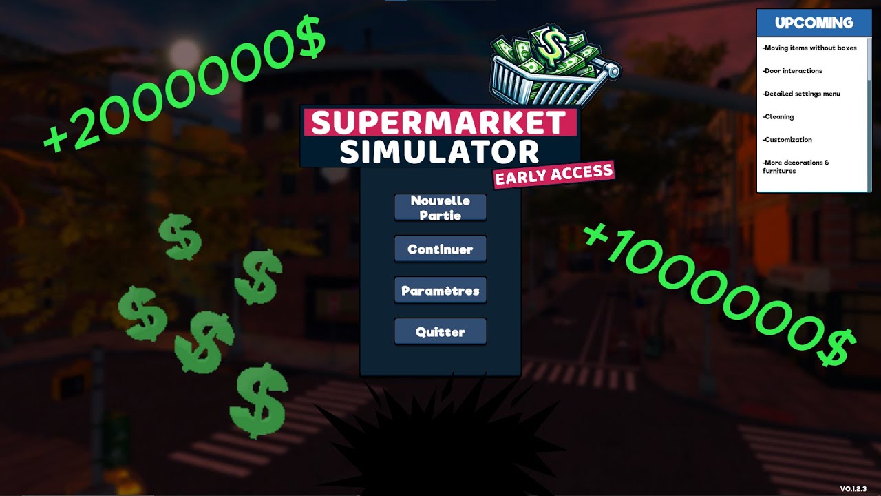 How to have UNLIMITED MONEY on supermarket simulator in 2 minutes - YouTube