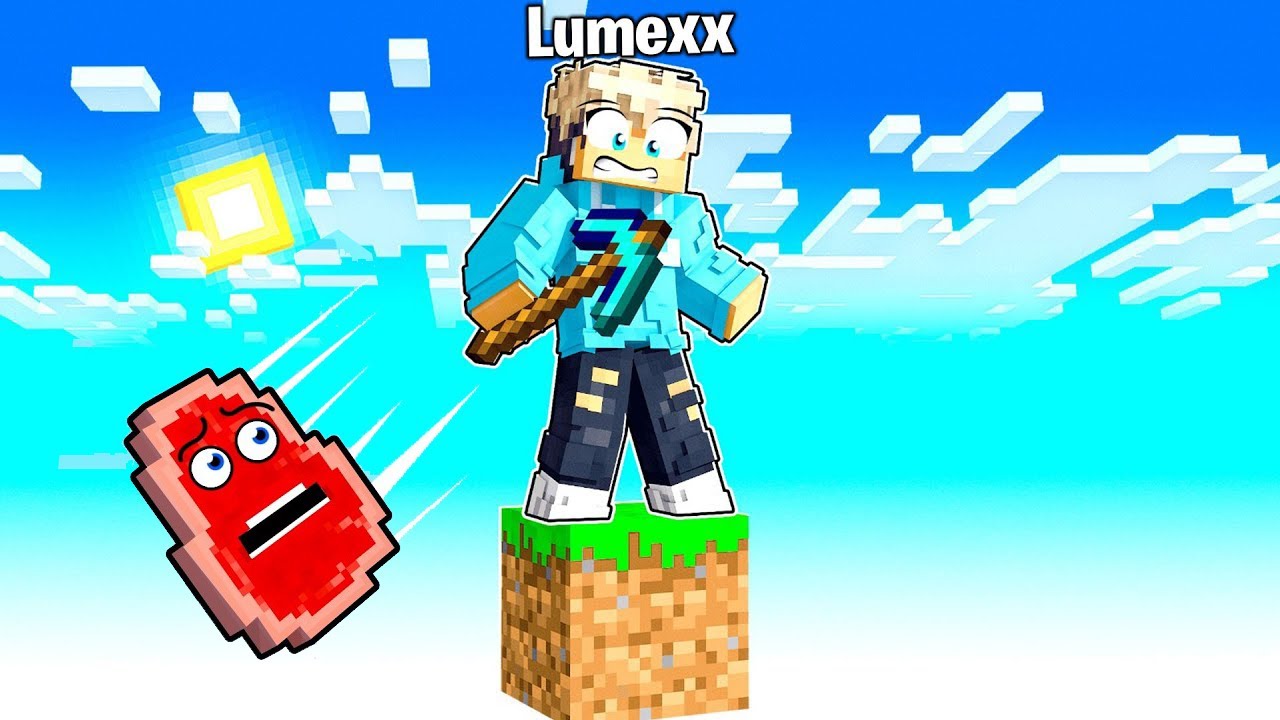 Auf Einem CHARLIE THE STEAK BLOCK Überleben in Minecraft! - YouTube