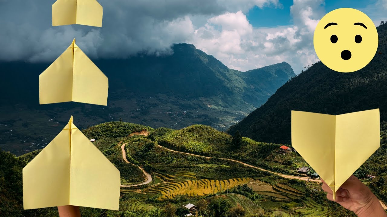 How to make a Paper Plane | Easy Paper Craft - YouTube