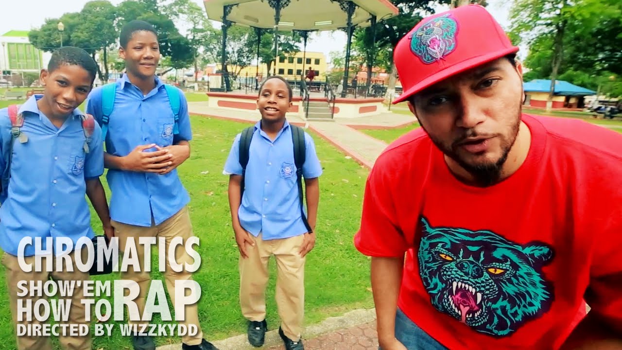 Chromatics Shows Trinidadians How To Rap! (Hip Hop) - YouTube