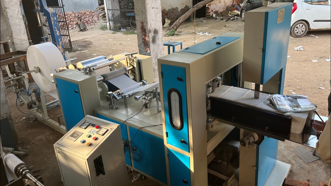 India’s no.1 Fastest Fully Automatic Tissue paper Machine Royal Make ...