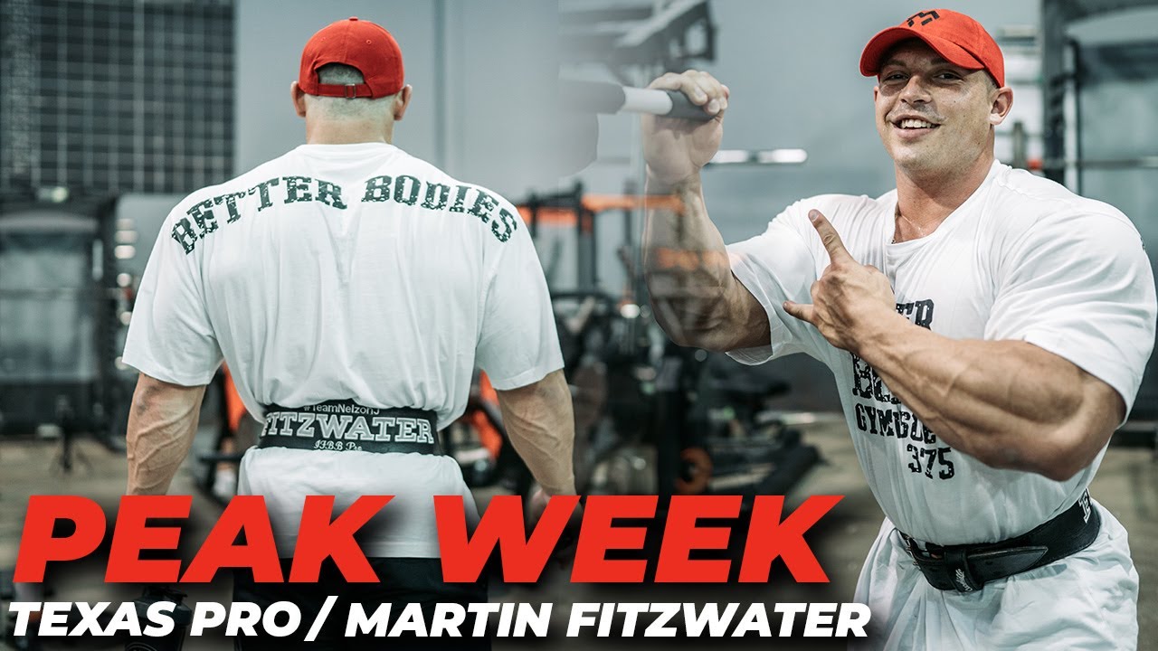 TEXAS PRO PEAK WEEK | ft. MARTIN FITZWATER - YouTube