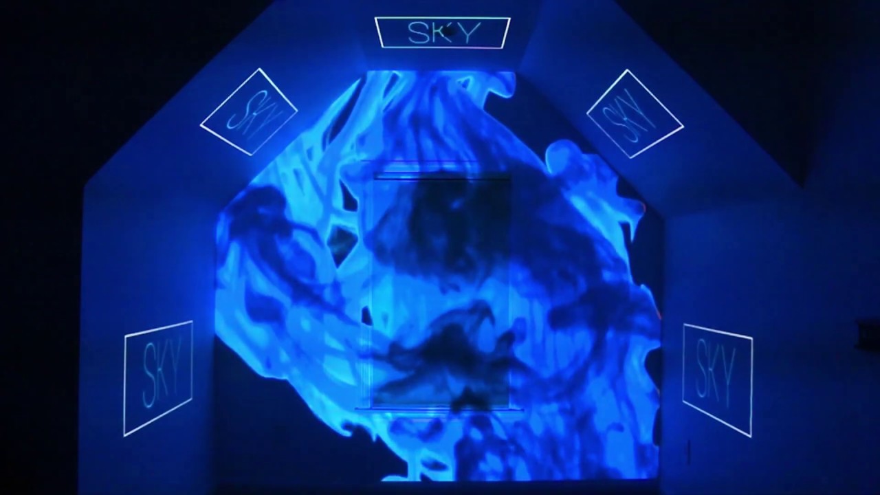 Projection Mapping 1: Words of Blue - YouTube