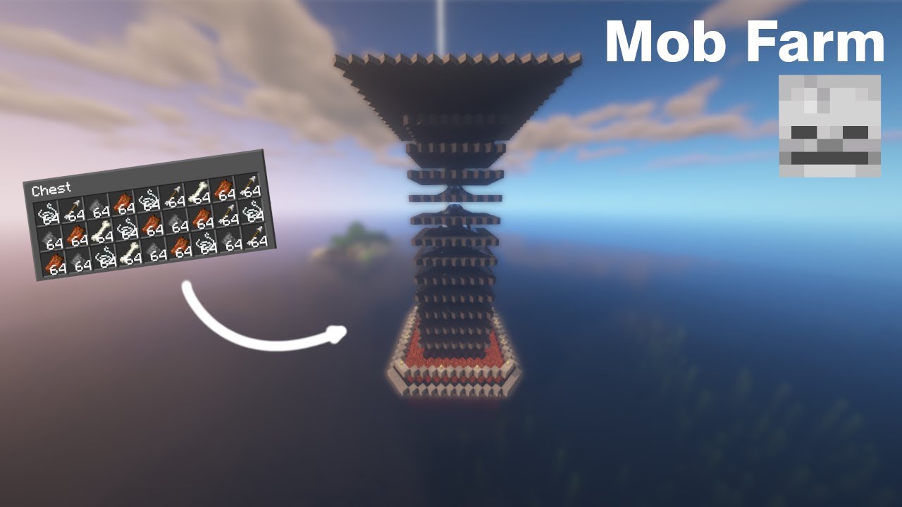 Compact And Efficient Mob Farm | 1.16 - YouTube