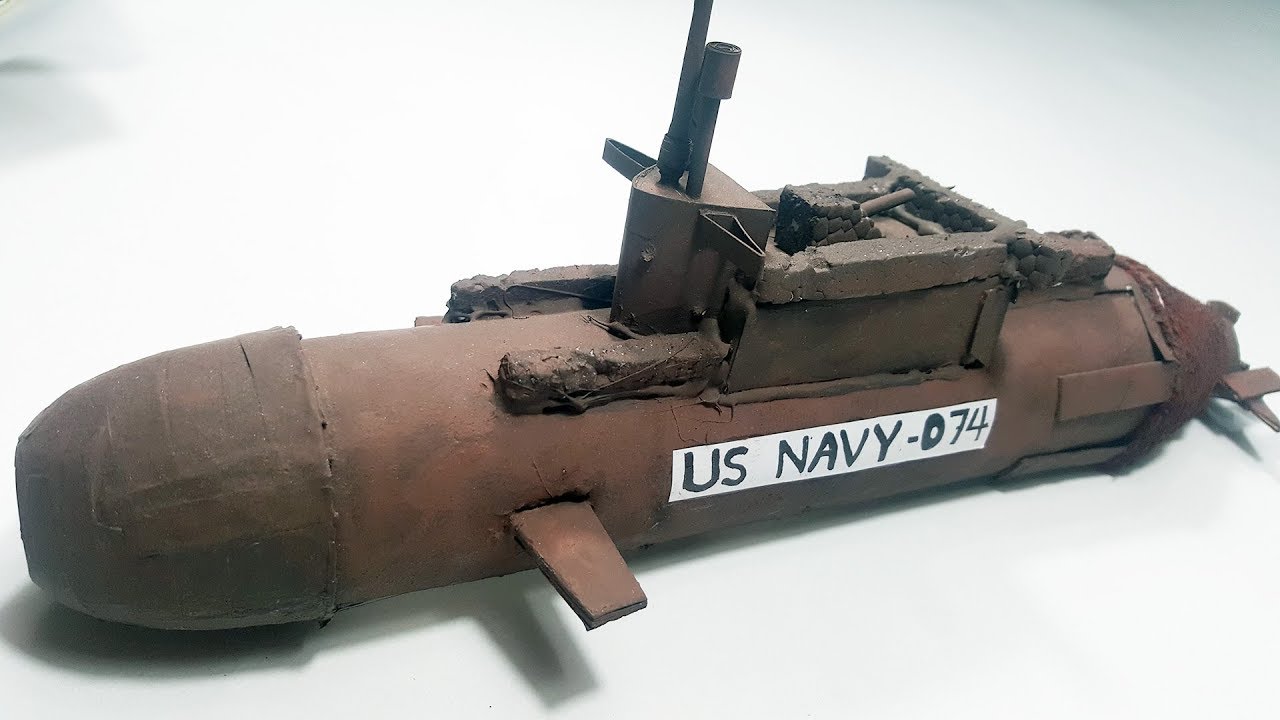 How to Make Paper Origami Submarine | Easy Way to Make Paper Boat - YouTube